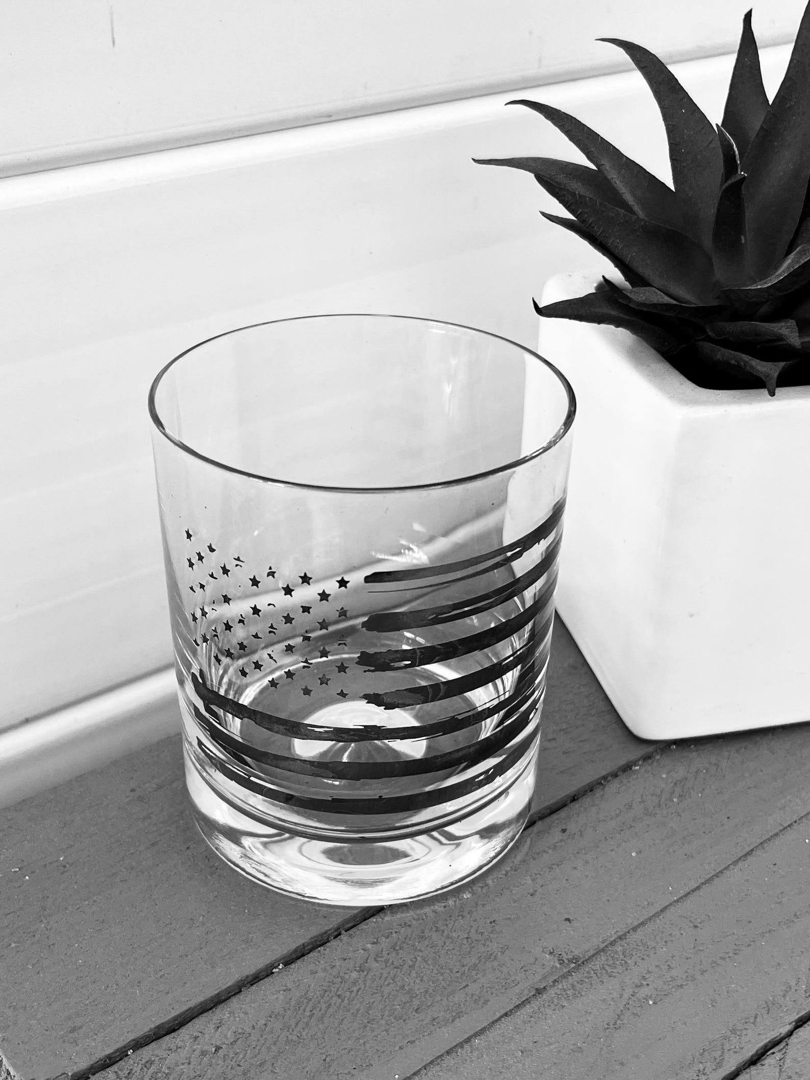 American Flag Etched Glass - Etsy