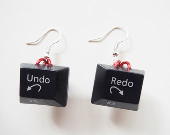 Keyboard Earrings | Etsy