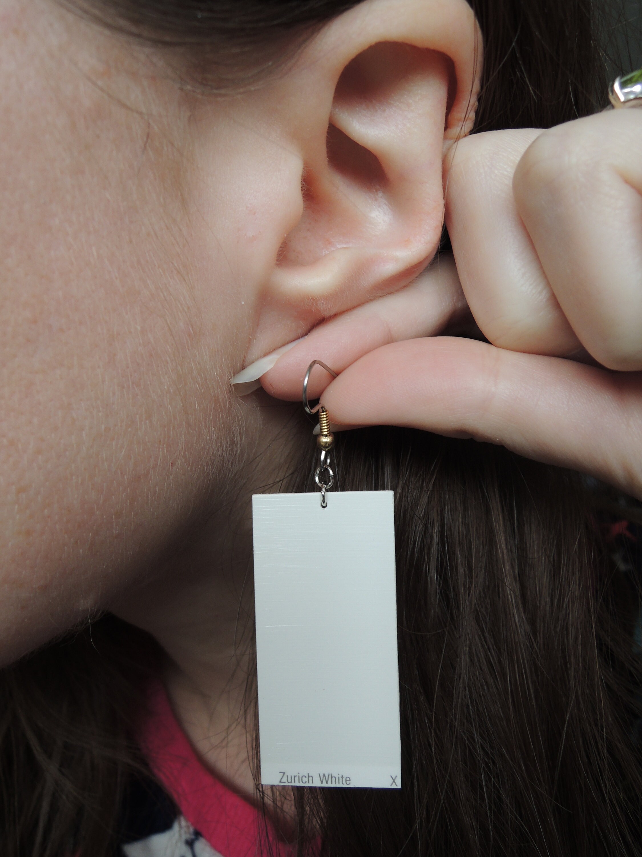 Pastel Greens Paint Chip Swatch Sample Earrings can Be | Etsy