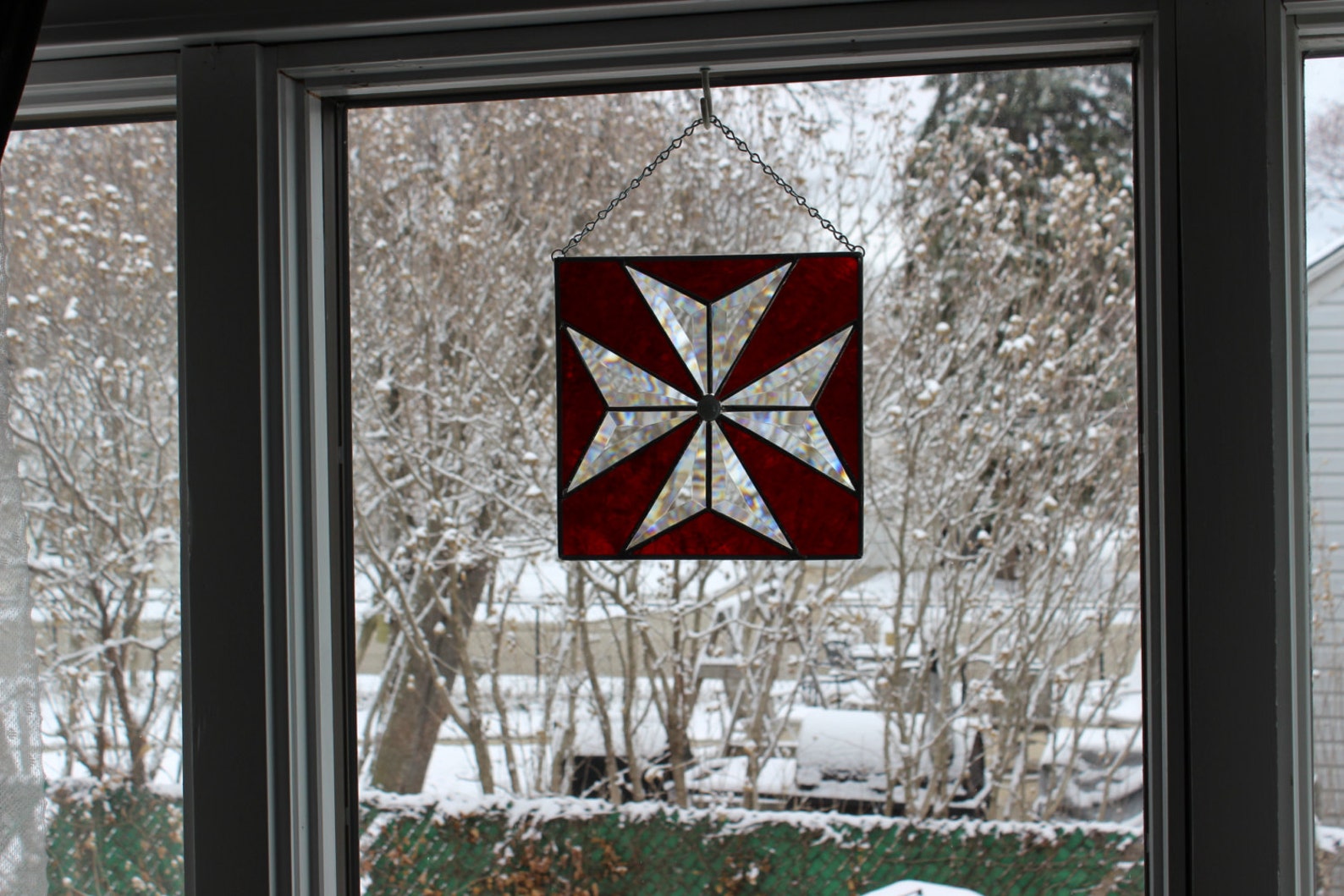 Square Beveled Maltese Cross - Etsy