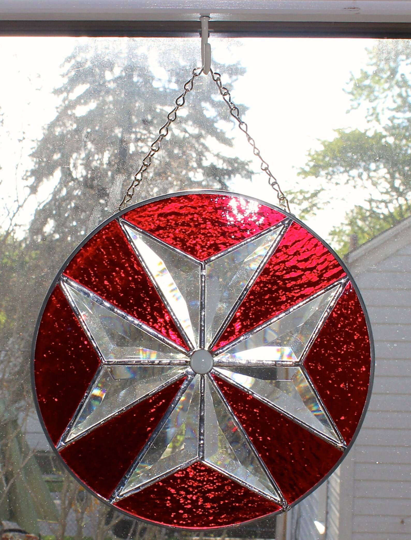 Circular Beveled Maltese Cross - Etsy