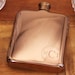 Rose Gold Personalized Flask, Engraved Rose Gold Flask, Personalized ...