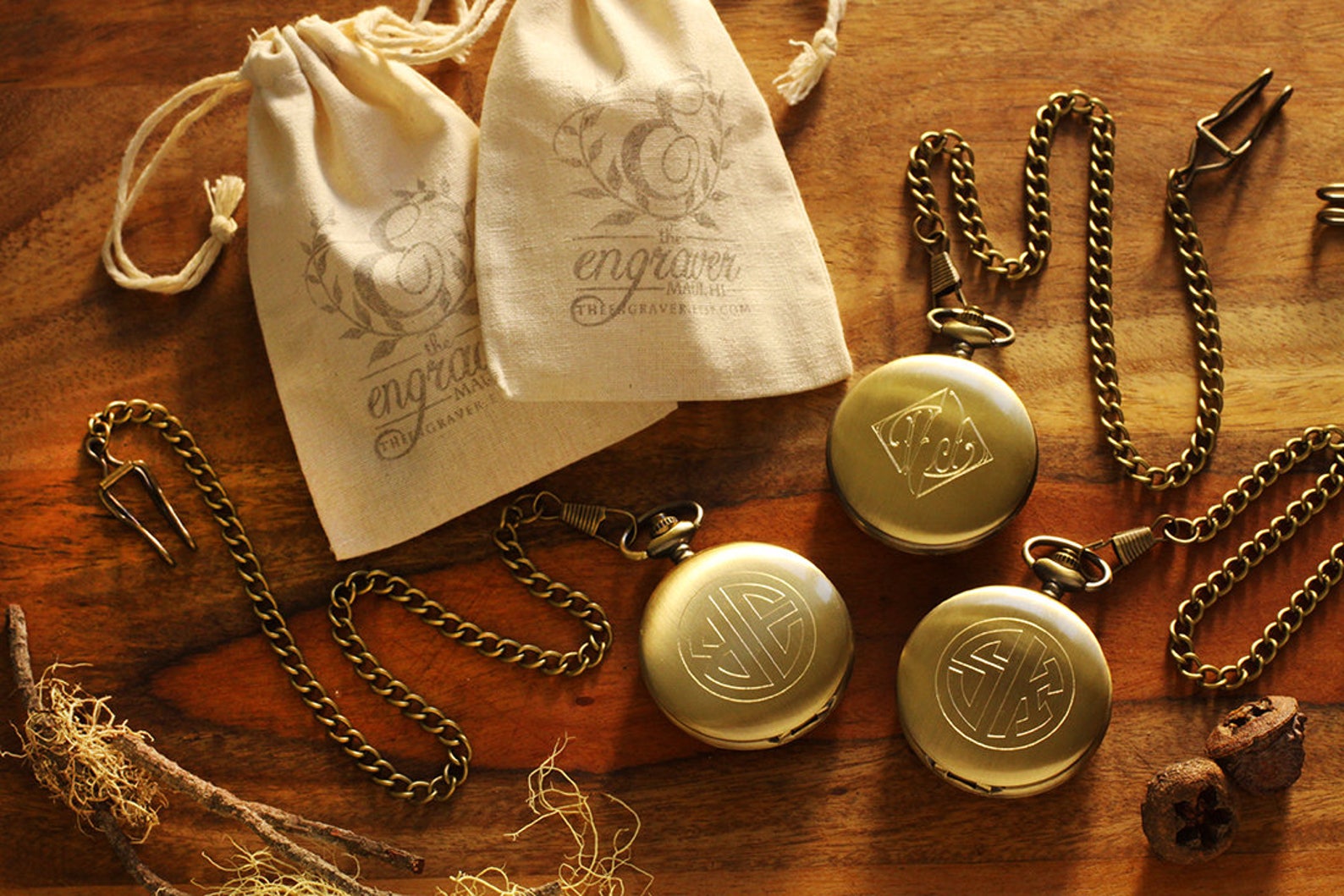 Engraved Pocket Watch Gold Personalized Groomsmen Gifts - Etsy