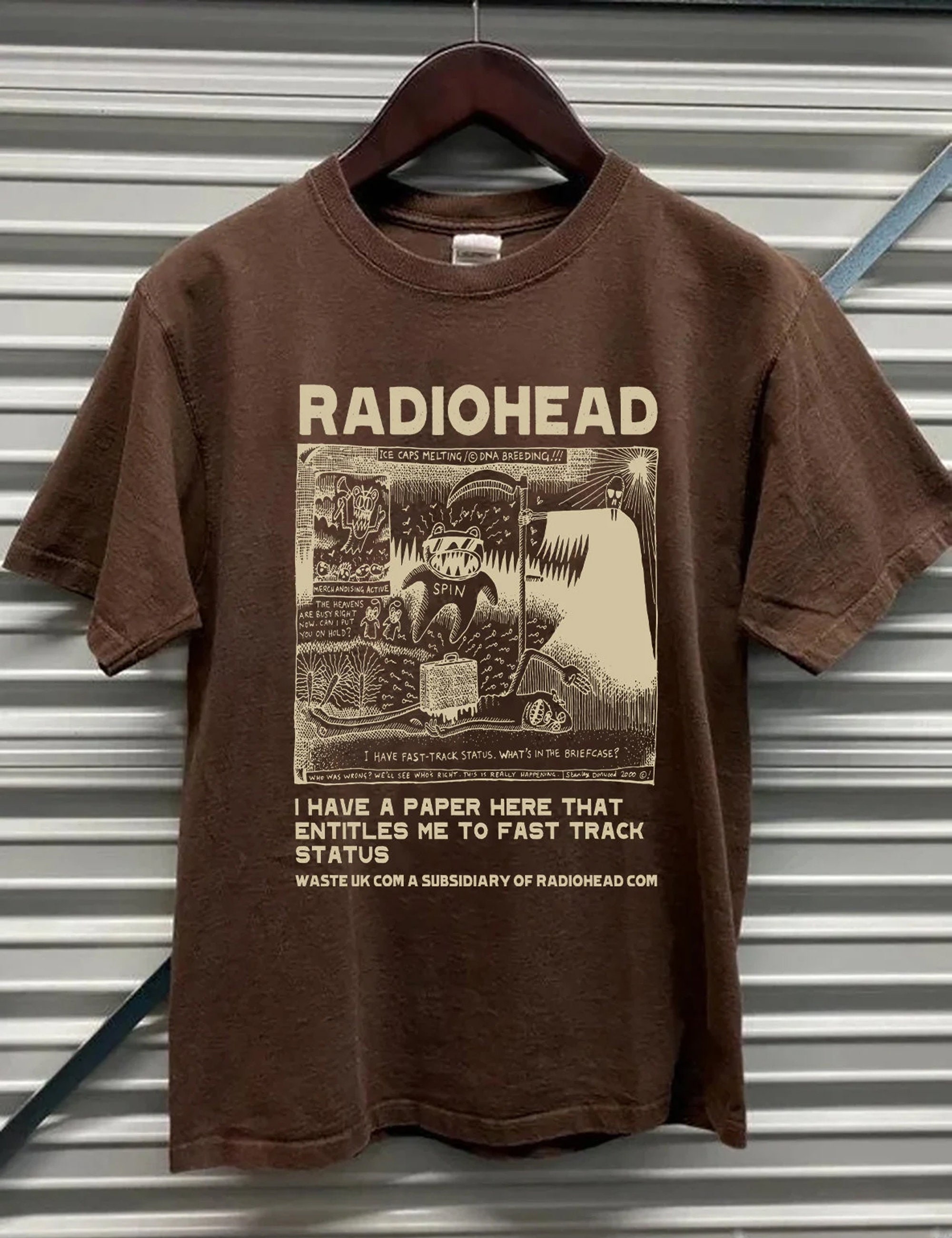 Radiohead T-Shirt, Vintage Radiohead Shirt, Radiohead Vintage Retro ...