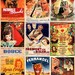 Vintage French Movie Cinema Posters- Digital Printable Collage Sheet ...