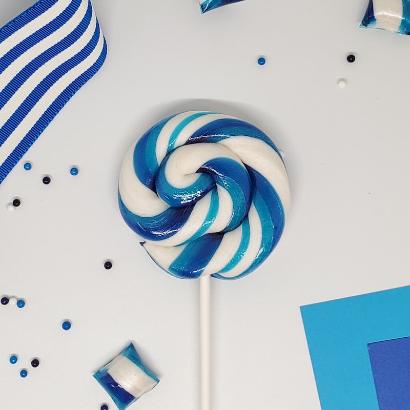Blue Lollipops - Etsy