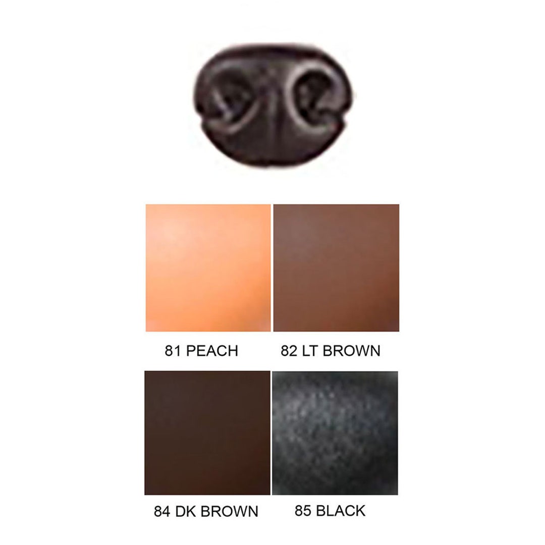 1 26mm Plastic Soft Nose 26mm X 21mm Article HM Available in 4 Colours ...