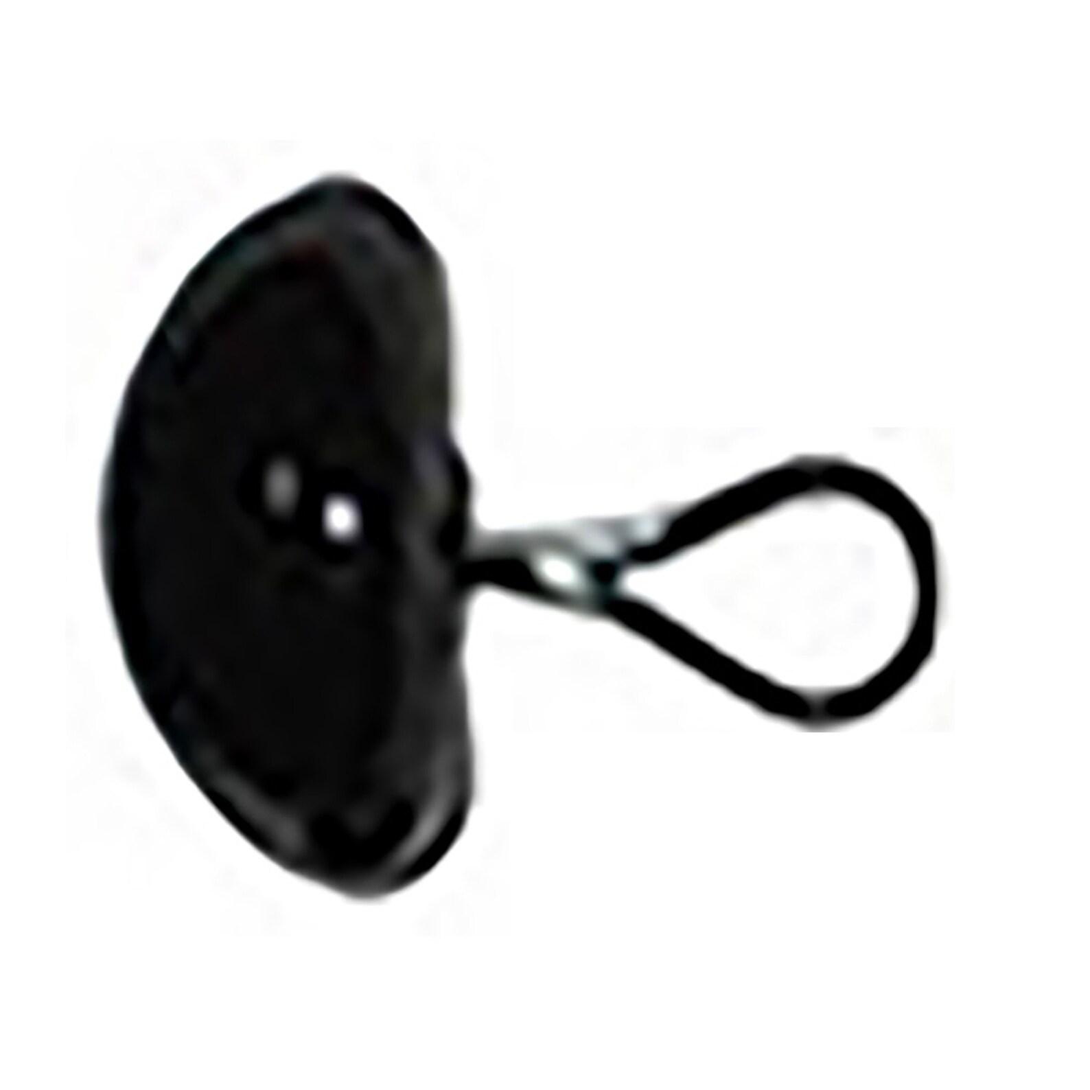 1 Pair 7mm Glass Eyes on a Wire Loop Brown Clear or Blue - Etsy