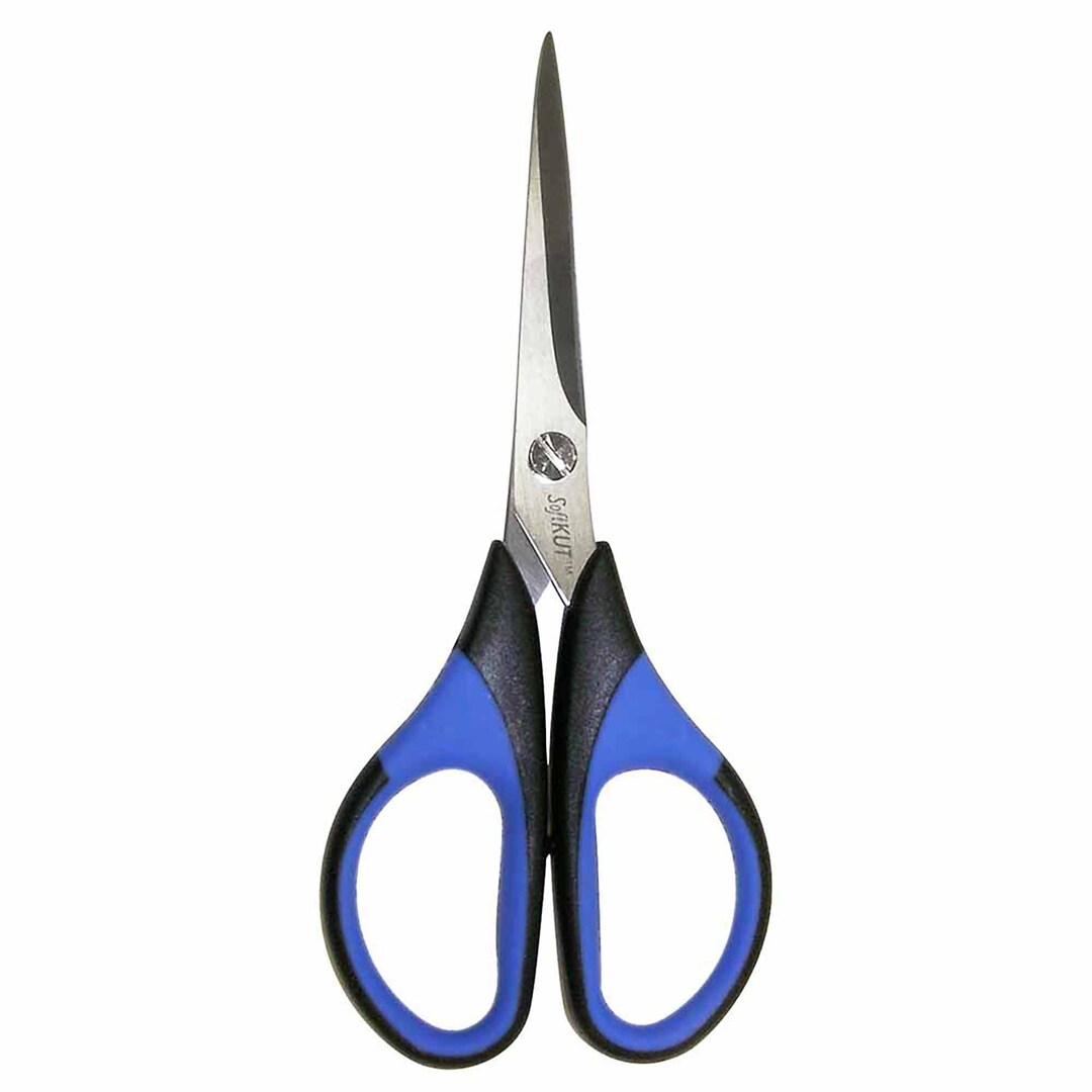 Softkut Craft Scissors Sharp Point 4" (10.2cm) Double Ground Extra ...