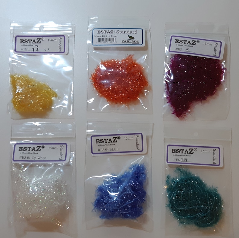 1 Bag Glissen Gloss Estaz Nylon Metallic Needlework Thread 2.25 Yards ...