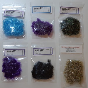 1 Bag Glissen Gloss Estaz Nylon Metallic Needlework Thread 2.25 Yards ...