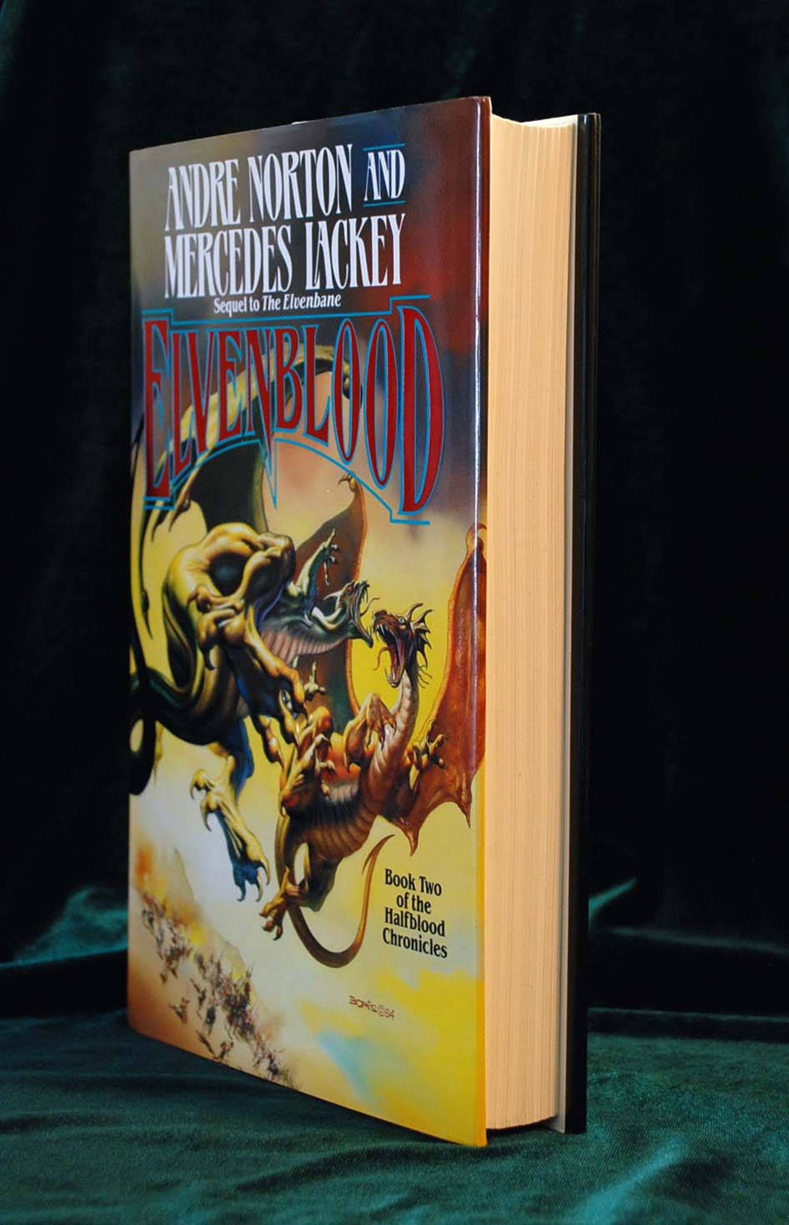 Elvenblood by Andre Norton & Mercedes Lackey C. 1995 1st | Etsy