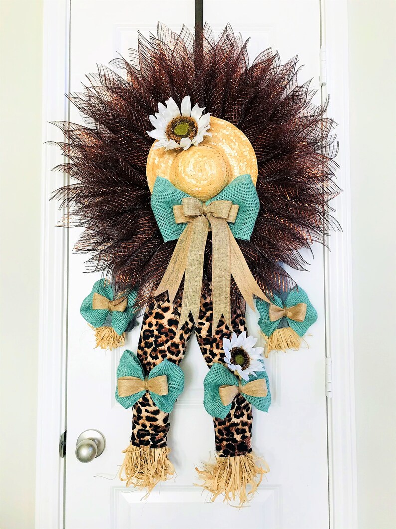 Scarecrow Wreath Tutorials Package With Fall Display Making - Etsy