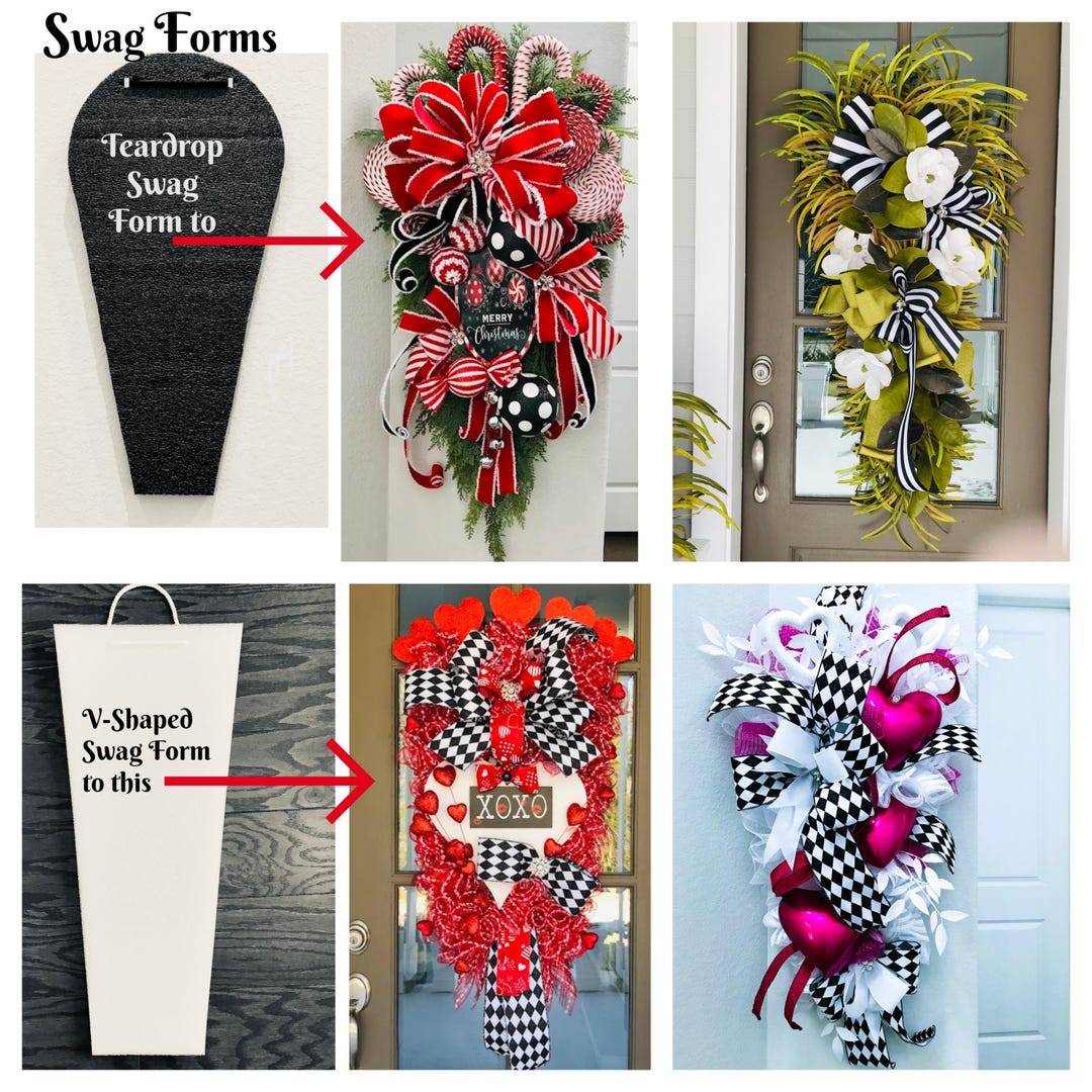 NEW!! Swag Forms With Tutorials, His Amazing Swag Forms, Teardrop Swag ...