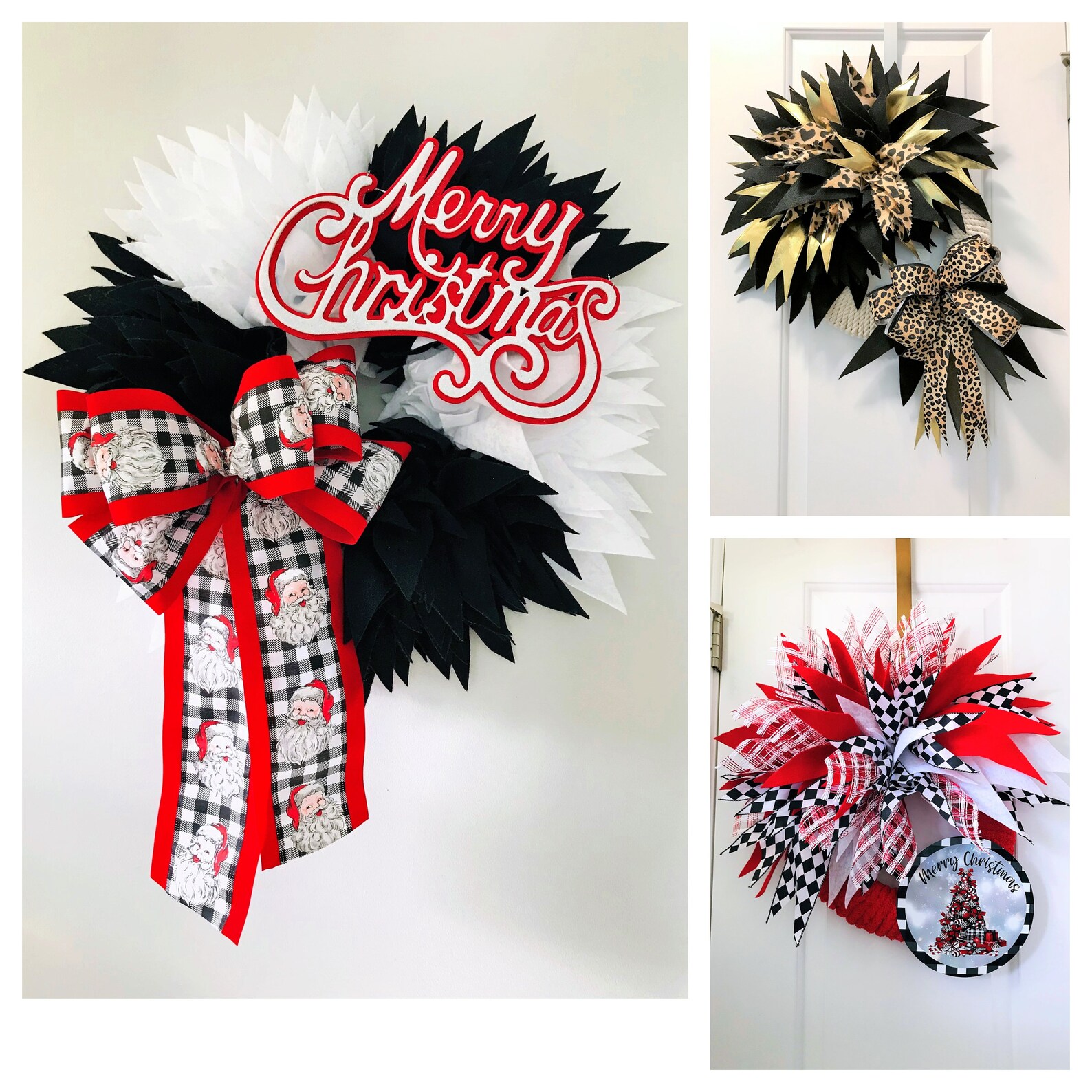 Sunburst & Ruffle Wreaths Tutorial Learn How to Make - Etsy