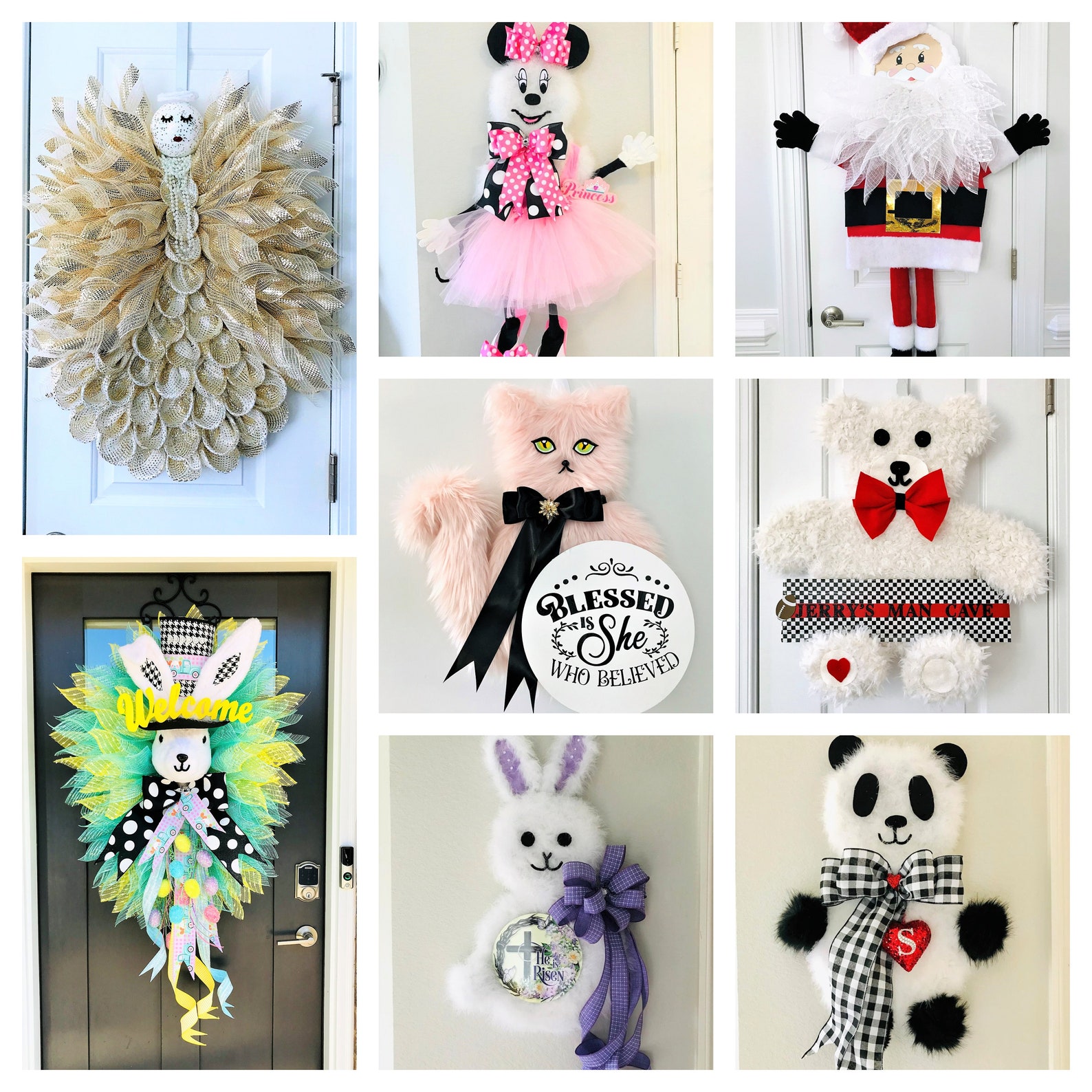 WREATH Form: Free Tutorials Included! Amazing Wreath Frame, Snowman ...