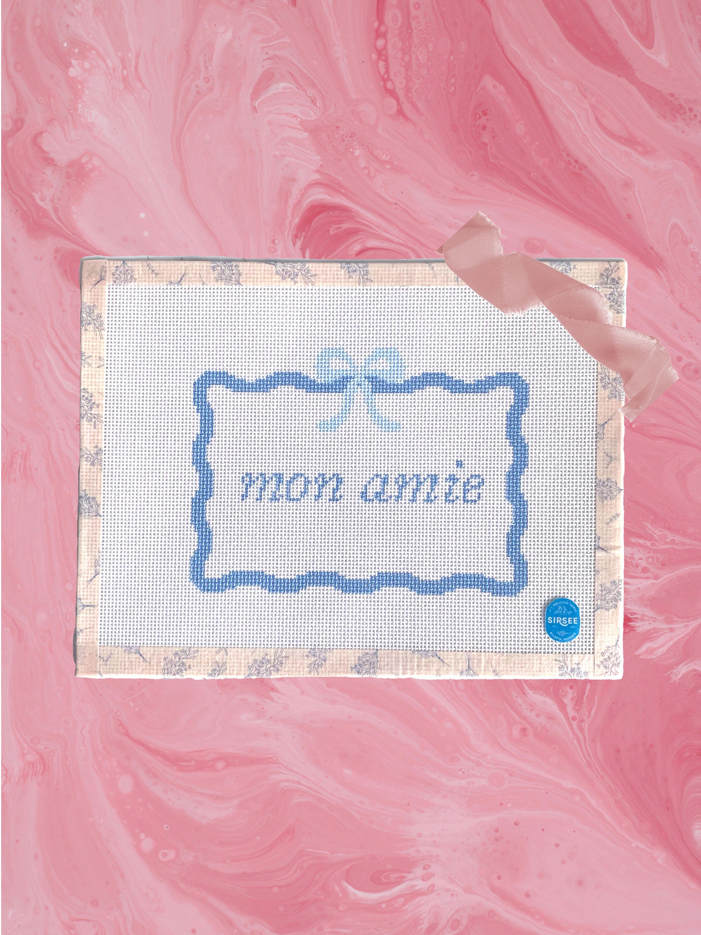Mon Amie Needlepoint Canvas — Sirsee
