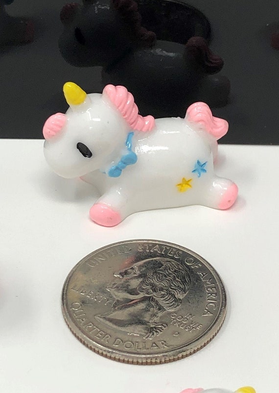 Unicorn 3D Resin 3D Resins for bows scrapbooking card | Etsy