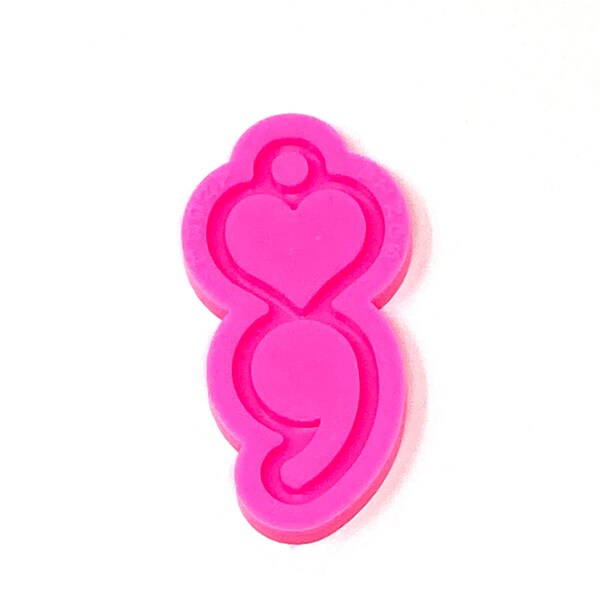 Heart Semicolon - Etsy