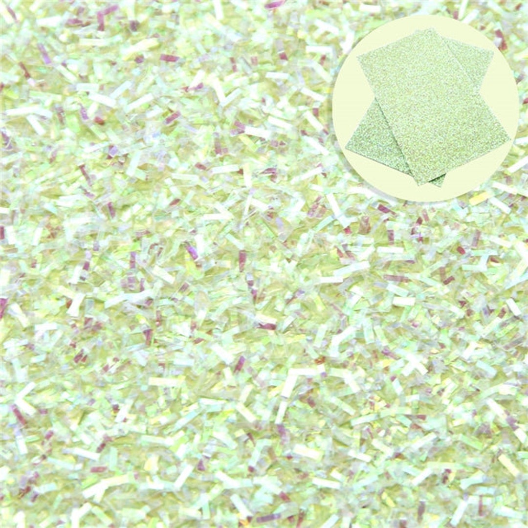 Green Iridescent Tinsel Sheet - Etsy
