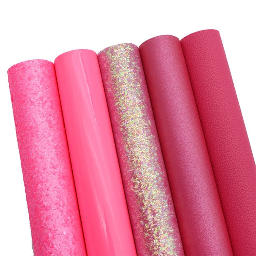 Hot Pink Sheet Pack 5 Sheets - Etsy