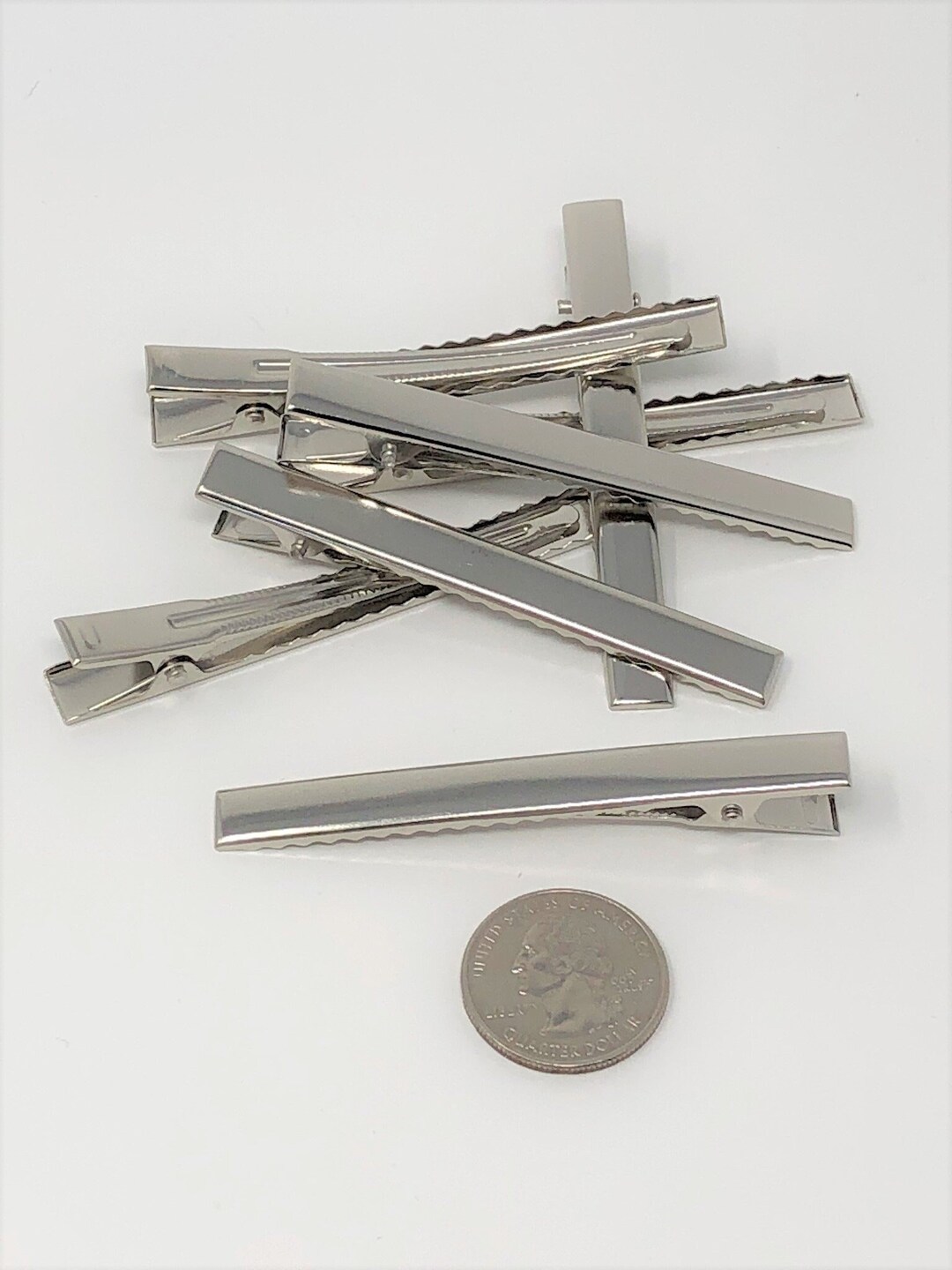 75mm Alligator Clip With Teeth (pack of 10) - Clips for Bows, Clippies ...