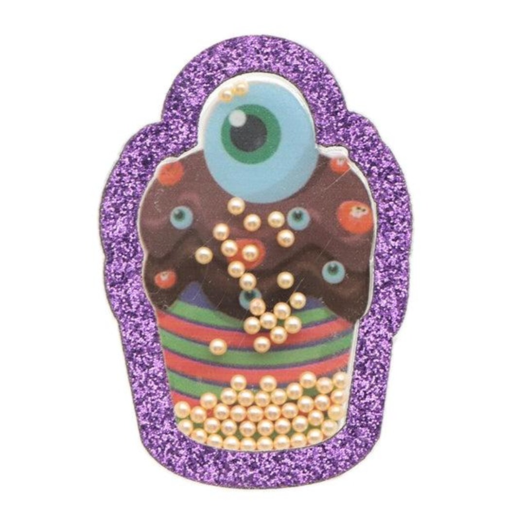 Monster Cupcake Pearl Shaker Resin - Etsy