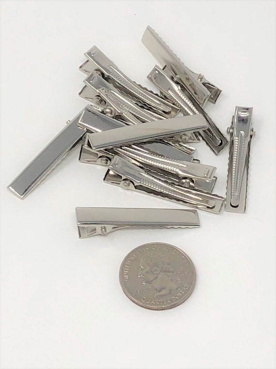 40mm Alligator Clip With Teeth pack of 10 Clips for Bows - Etsy