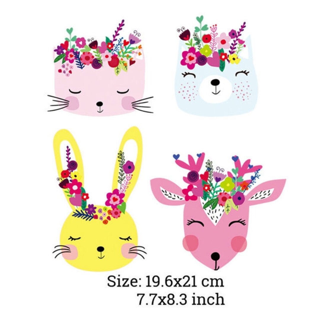 Spring Animals Heat Transfers - Etsy