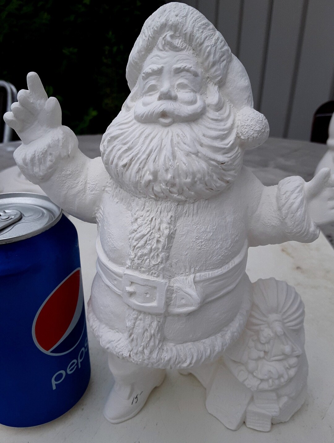 Ceramic Bisque Bingo Santa ready to Paint - Etsy