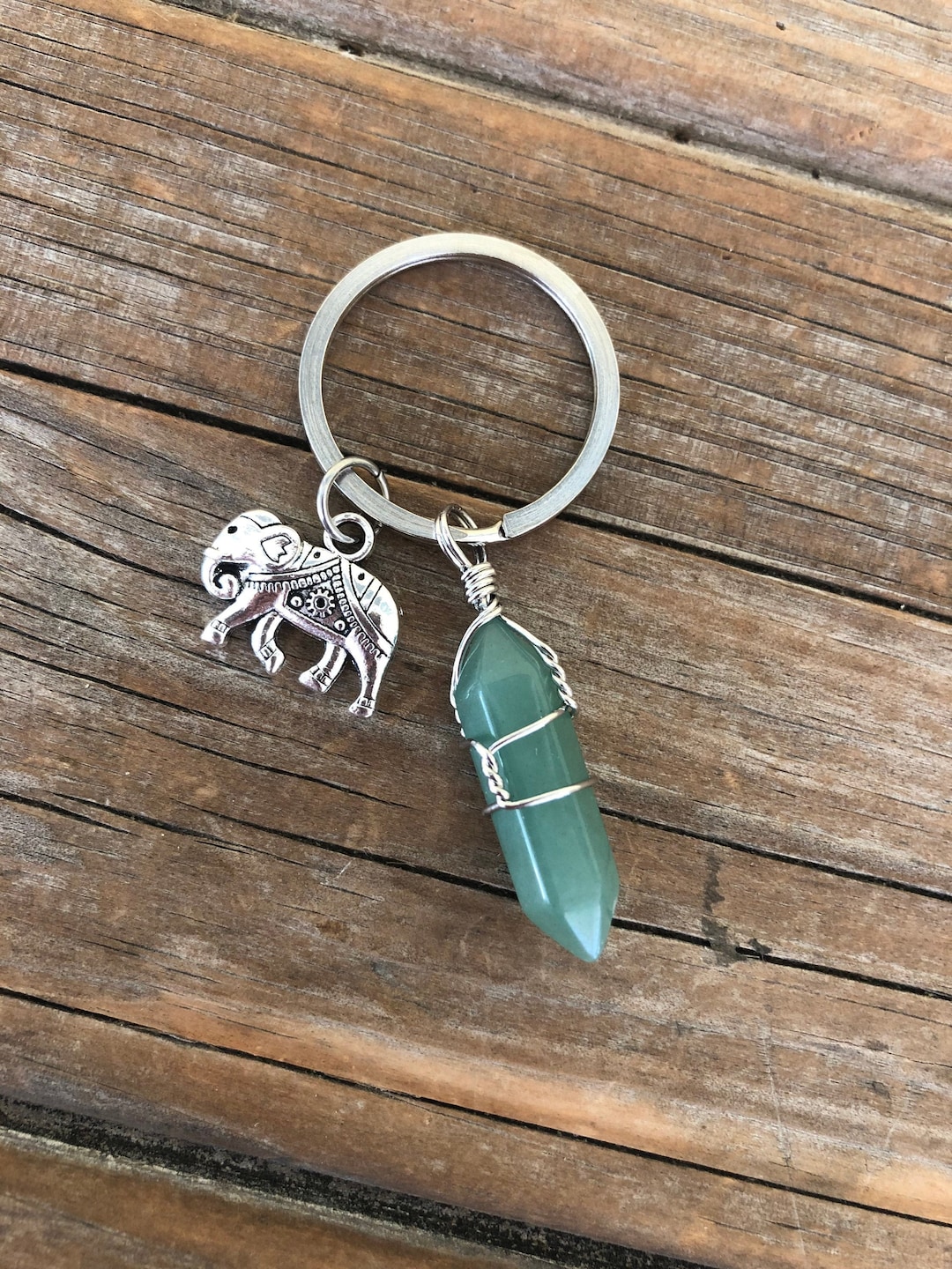 Elephant Crystal Keychain, Keychain, Elephant Keychain, Gift for Her ...