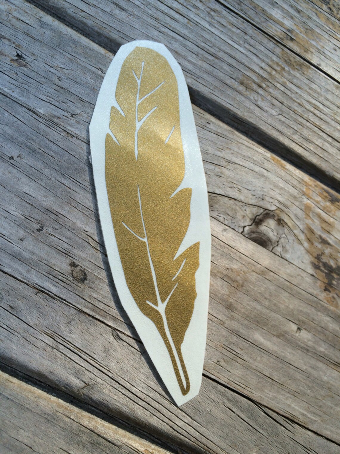Feather Vinyl Decal, Vinyl Stickers, Laptop Decal, Feather Car Sticker ...