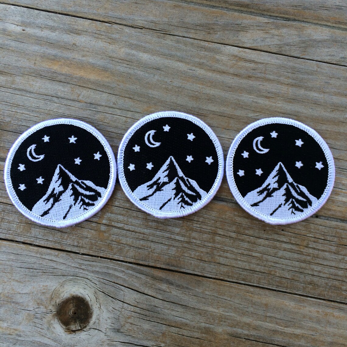 Mountain Patch Embroidered Patch Mountains Nature Patch - Etsy