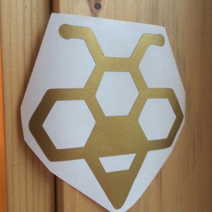 Bee Vinyl Decal, Vinyl Stickers, Laptop Decal, Car Sticker, Laptop ...