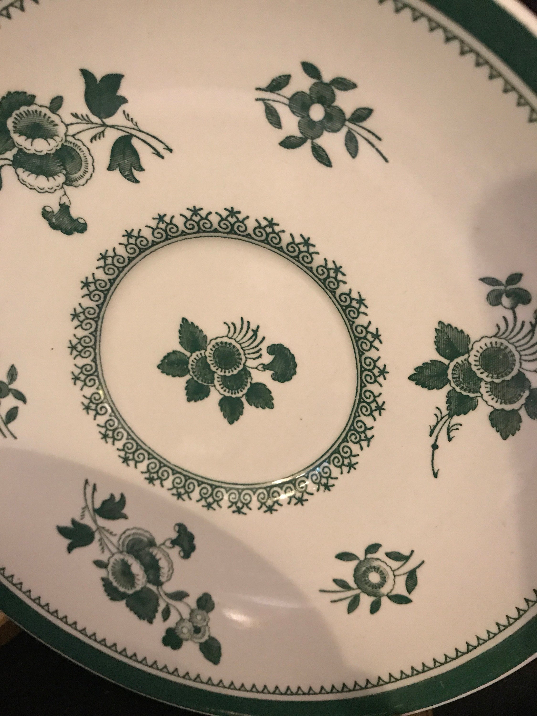 Spode Gloucester Green Cup and Saucer - Etsy