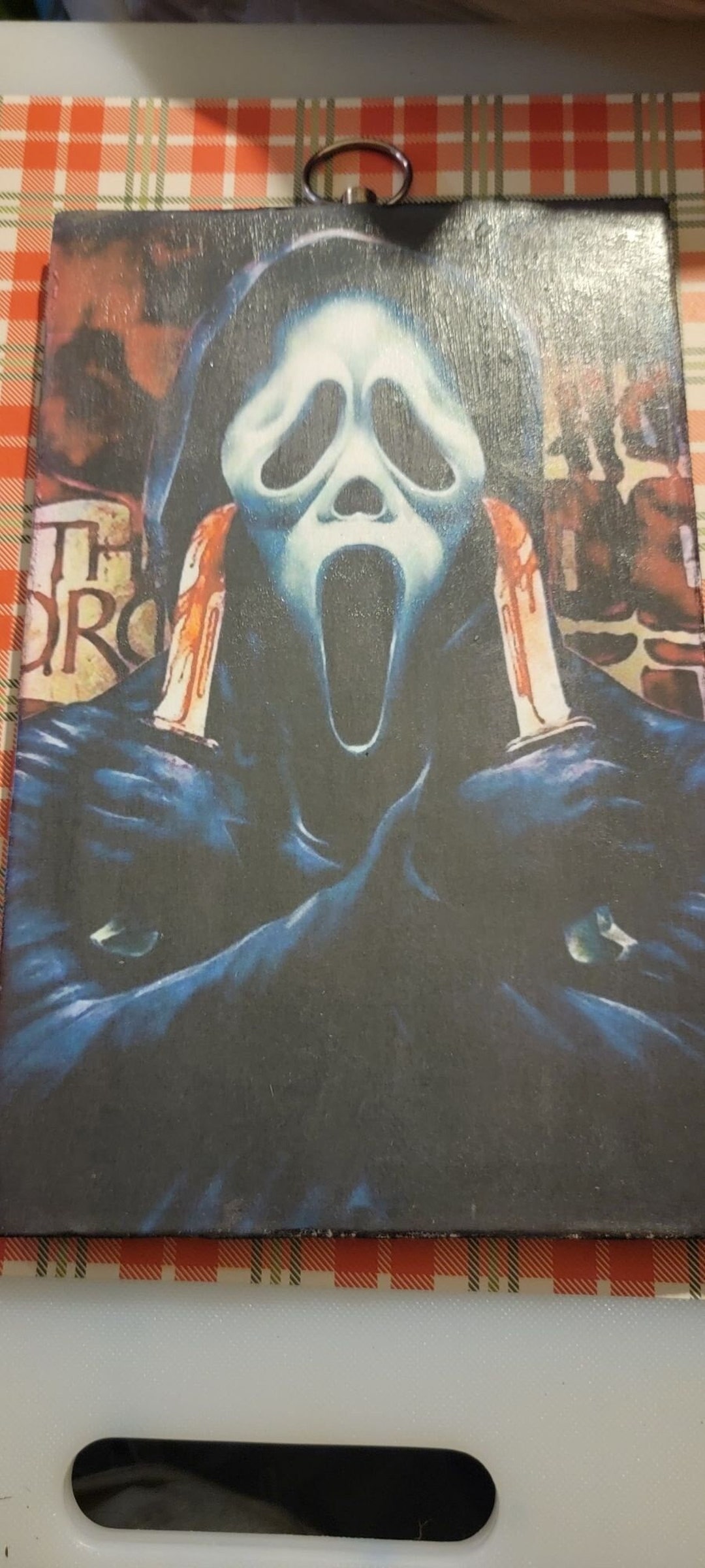 Scream Wall Art, Movie , Ghostface, Halloween Decor. Holiday Gift ...