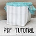 TUTORIAL PDF Scrub Pocket Organizer Nurses Pocket Organizer Instant ...