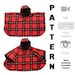 Rectangular Poncho PDF PATTERN + Video Tutorial Diy-carseat Poncho ...