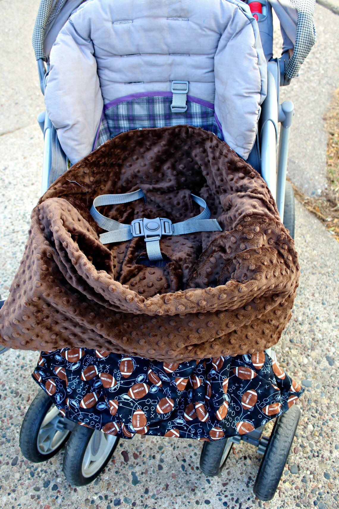 PDF sewing TUTORIAL Stroller Blanket/pouch Straps Insert | Etsy