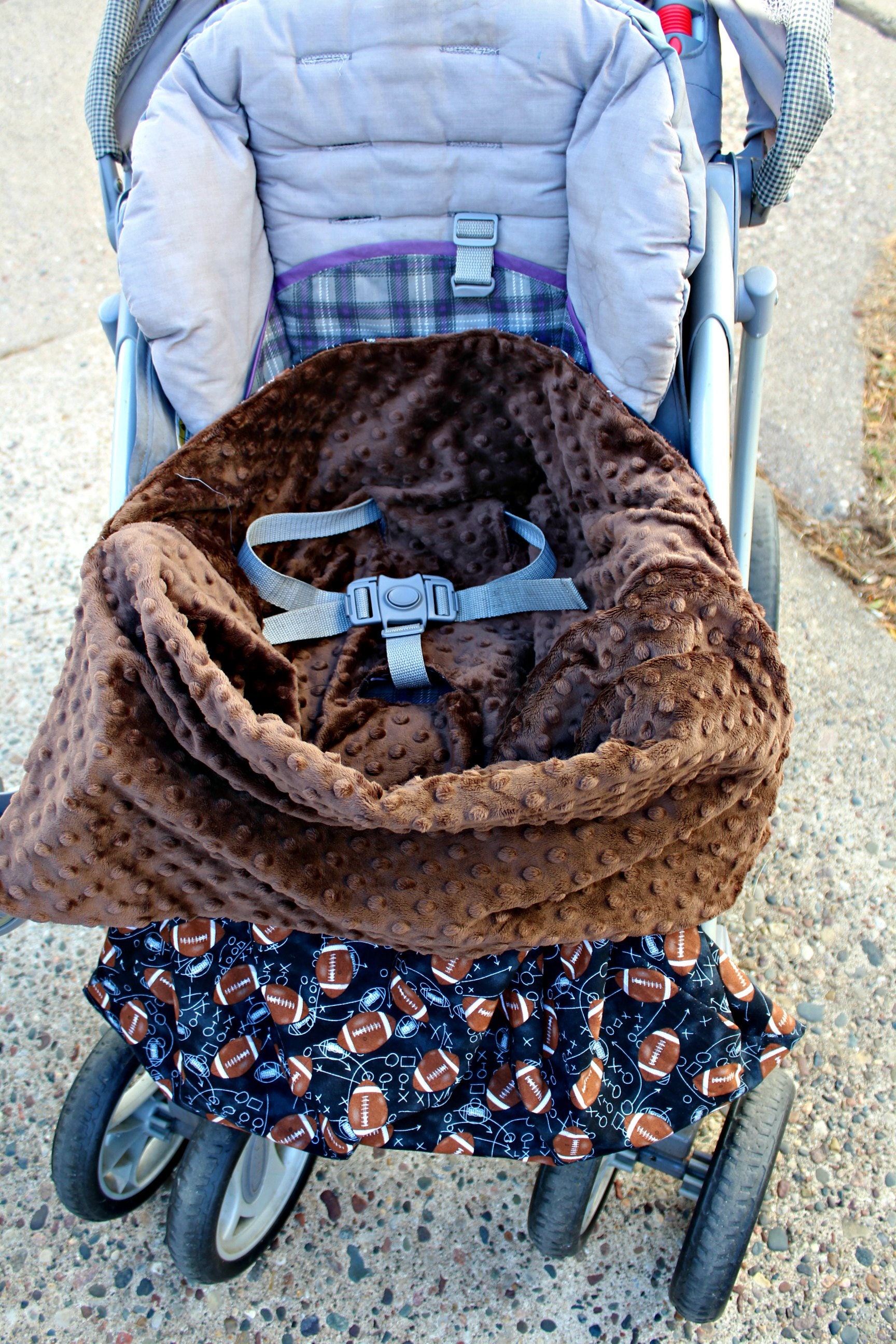 PDF sewing TUTORIAL Stroller Blanket/pouch Straps Insert | Etsy