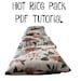 PDF PATTERN Hot/cold Rice Pack - Instant Download - DIY - Hot Pack ...