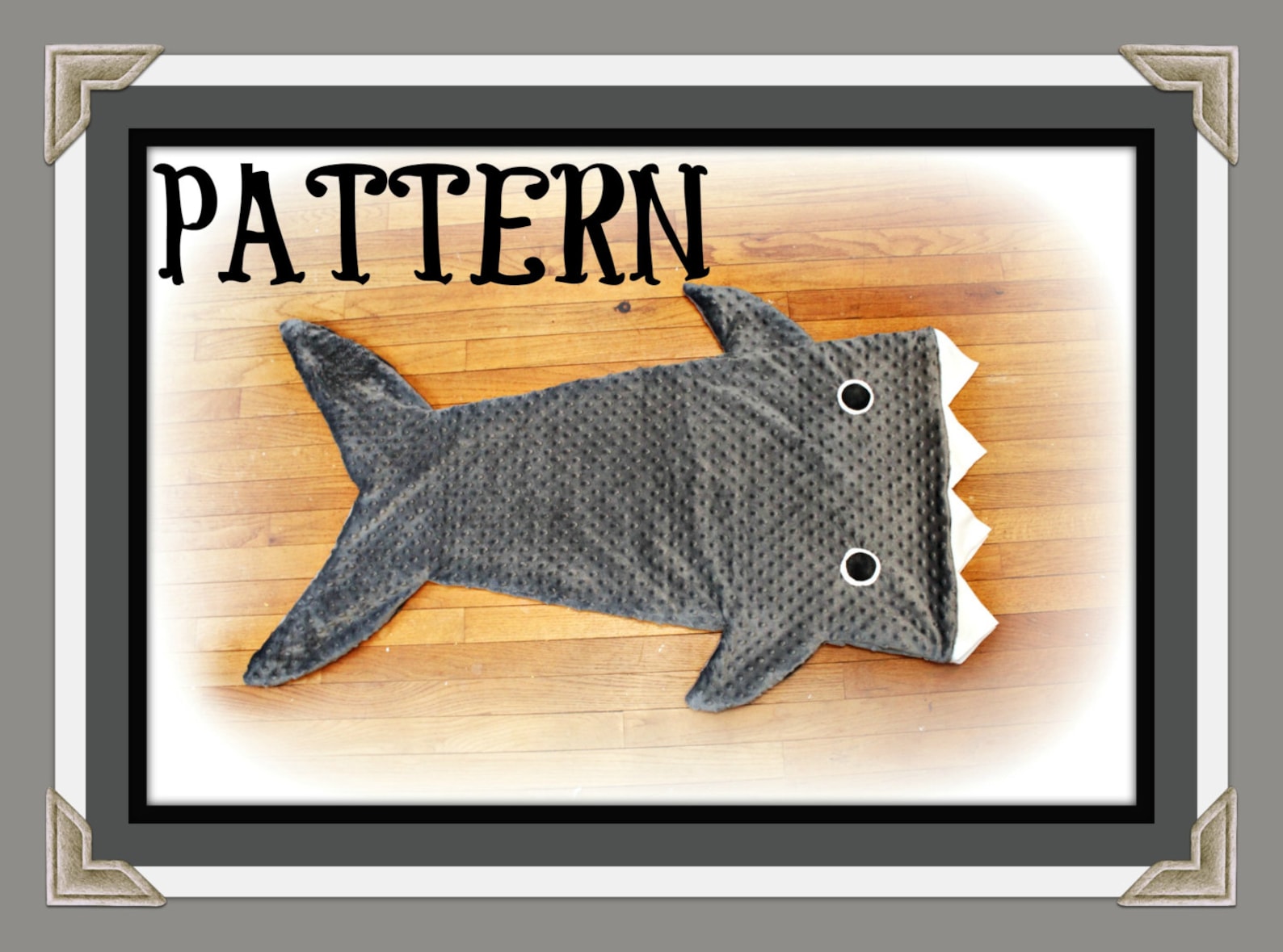 PATTERN Shark Fin Tail PDF Instant Download - Etsy