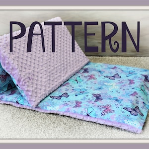 PDF Tutorial - Pillowcase & Nap Mat Cover SEWING Pattern/tutorial. for ...