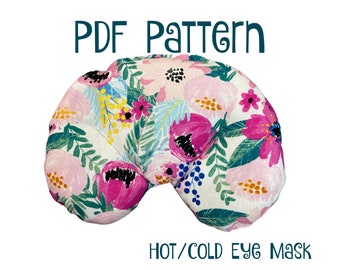 PDF PATTERN Hot/cold Rice Pack Instant Download DIY Hot Pack, Rice Pack ...