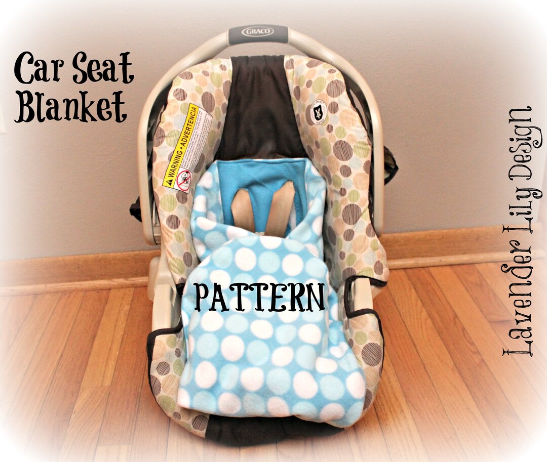 Pattern - Tutorial - Carseat Blanket - DIY - INSTANT DOWNLOAD - Etsy
