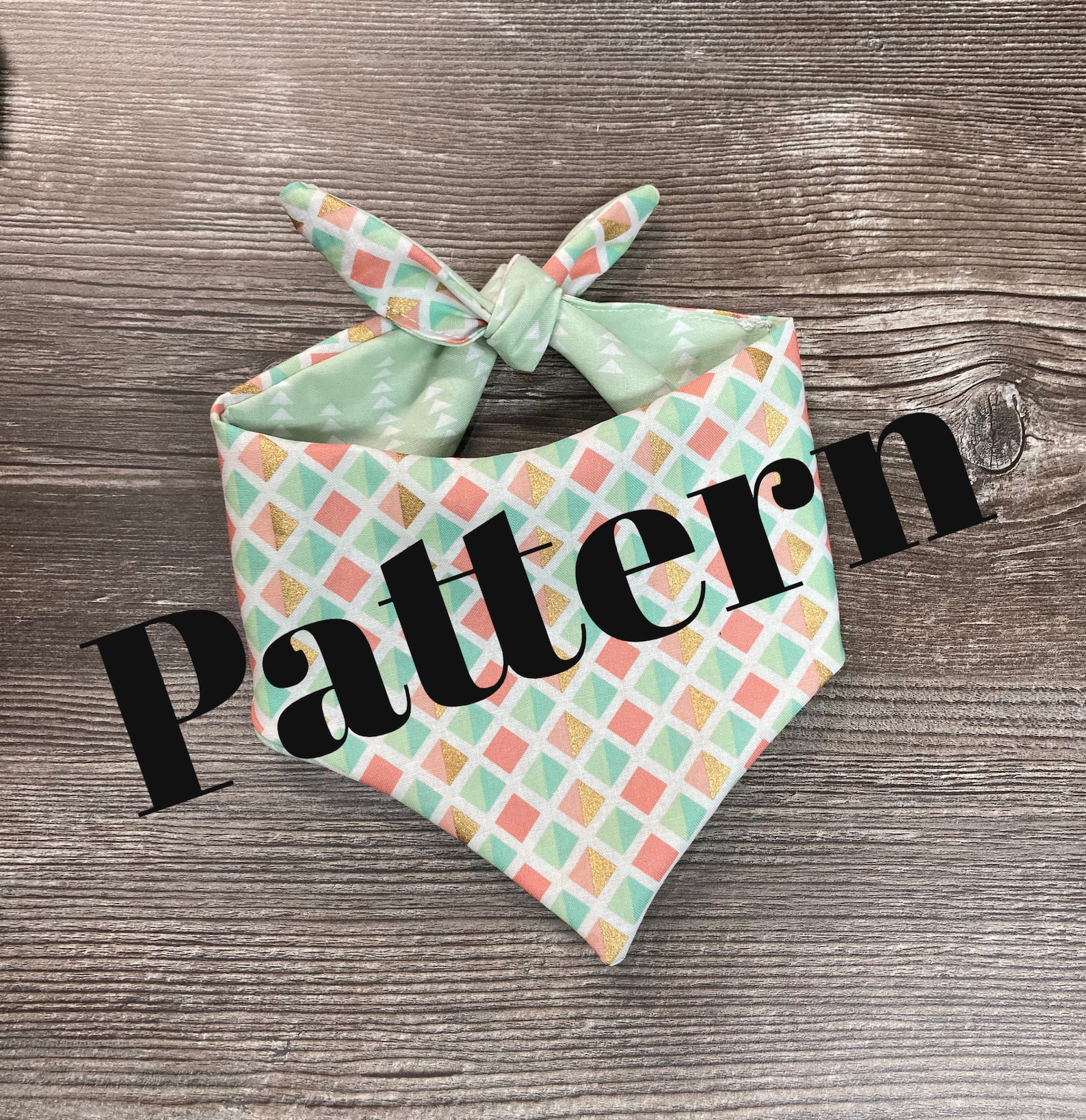 PDF Pattern/tutorial Dog Bandana X5 Sizes Instant Download - Etsy