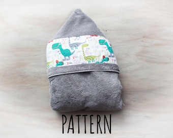 The Hooded Towel PDF Sewing Pattern - Etsy