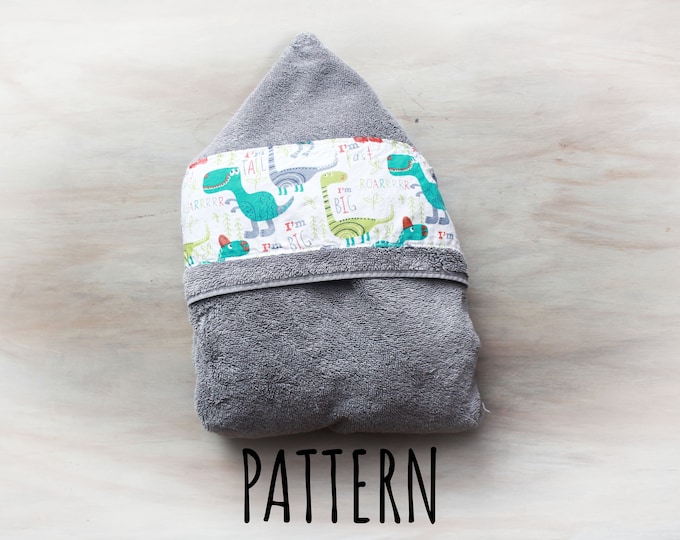 The Hooded Towel PDF Sewing Pattern - Etsy