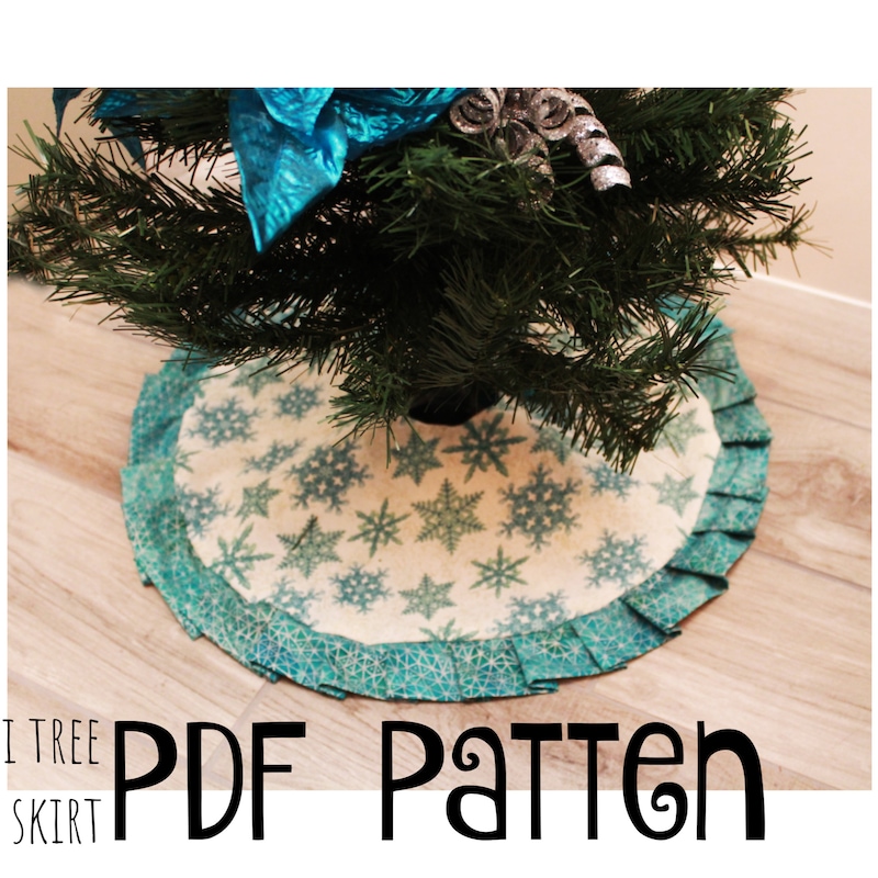 Mini Tree Skirt - Etsy