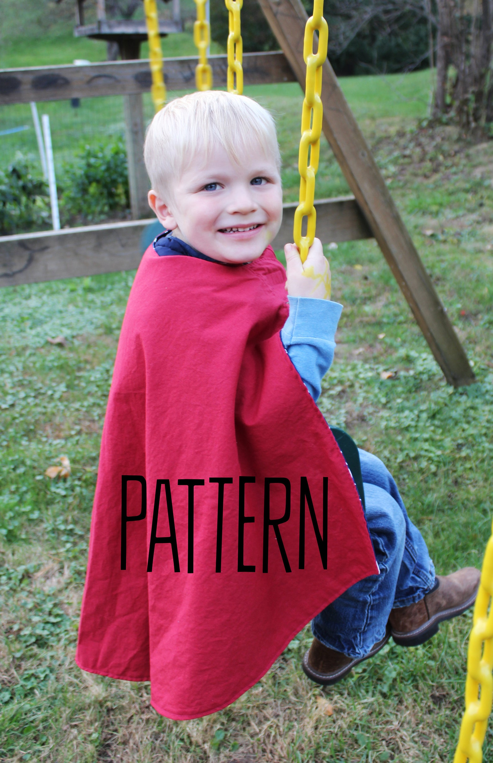Reversible Cape PDF Pattern/tutorial DIY Video Instant - Etsy